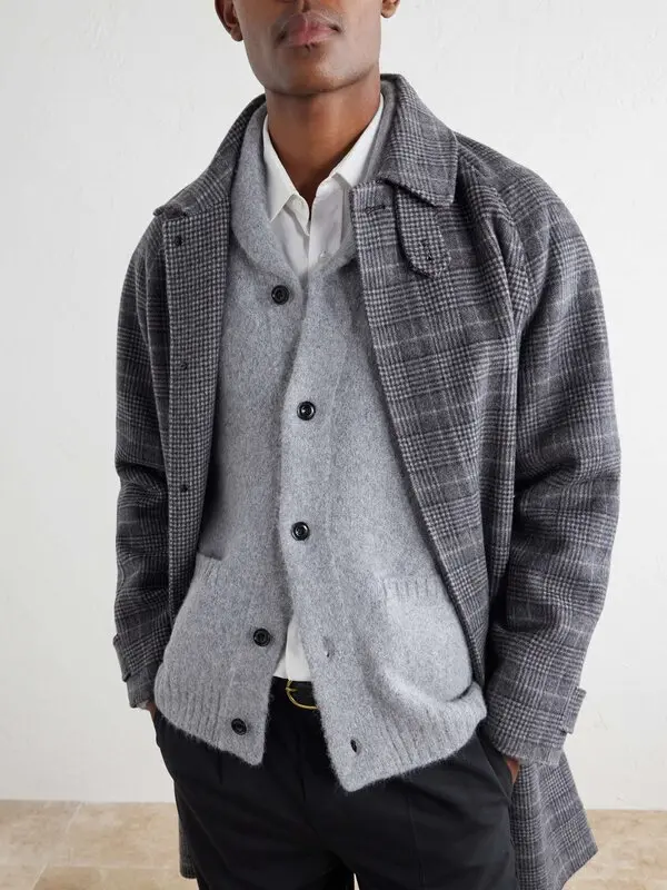Hartford Alpaca, Yak, And Wool-blend Cardigan