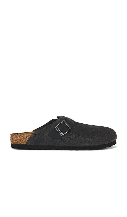 BIRKENSTOCK Boston In Taupe - Charcoal