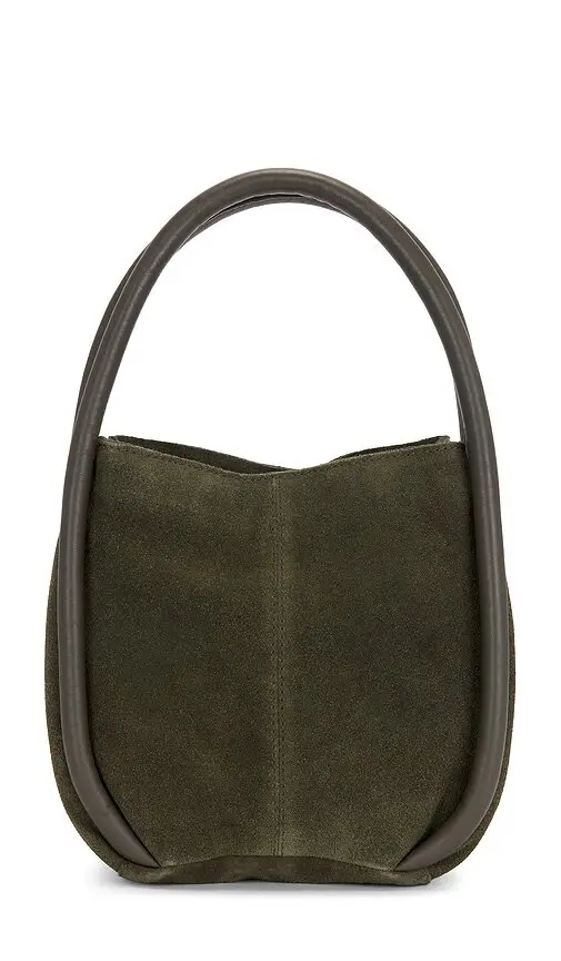 Free People Barlow Bucket Bag In Olive