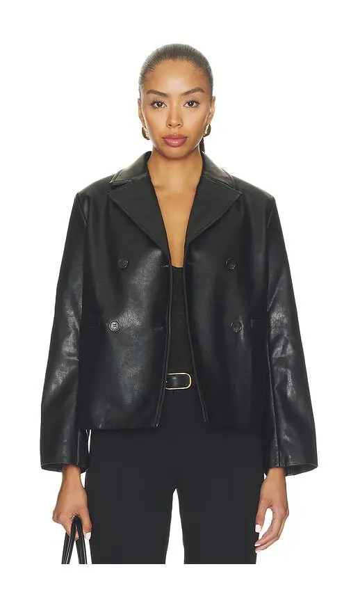 Rag & Bone Finley Faux Leather Coat