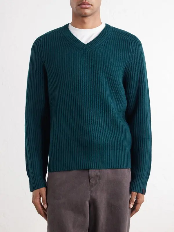 Rag & Bone Ribbed Wool And Cashmere-blend Sweater