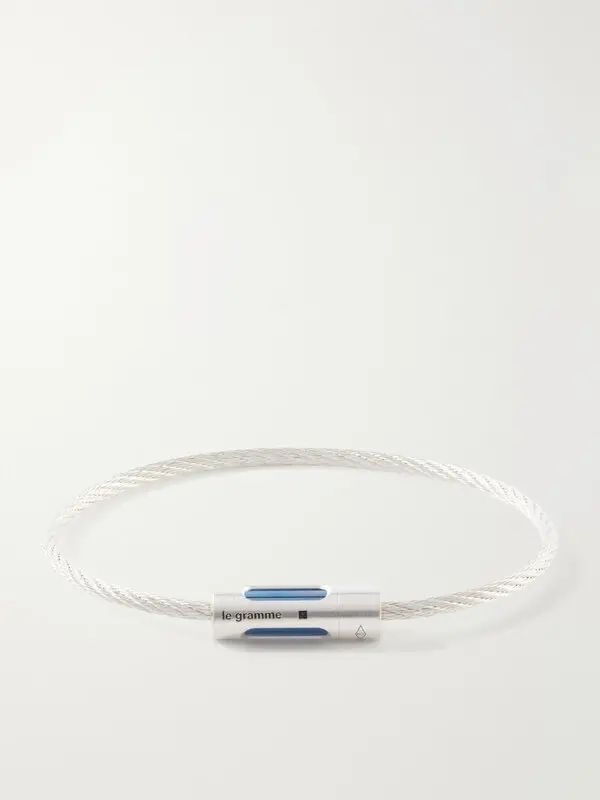 Le Gramme 9g Sterling Bracelet - Silver