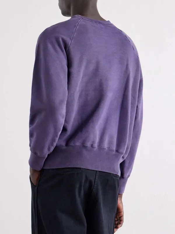 A.PRESSE Cotton-jersey Sweatshirt