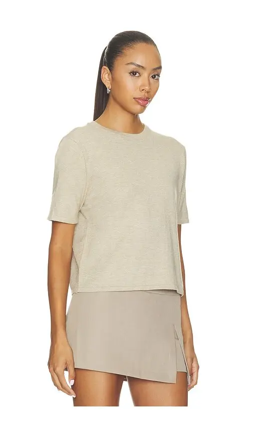 STITCHES & STRIPES Otis Tee In Beige