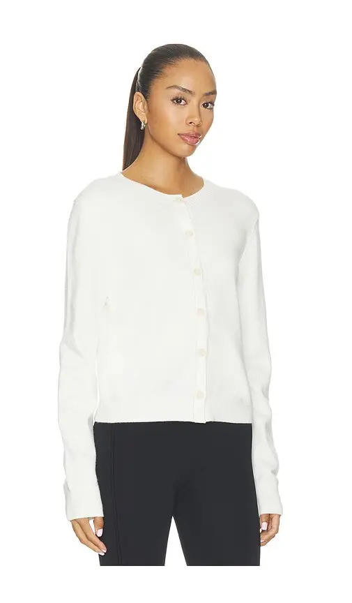 STITCHES & STRIPES Odette Cardigan In Ivory