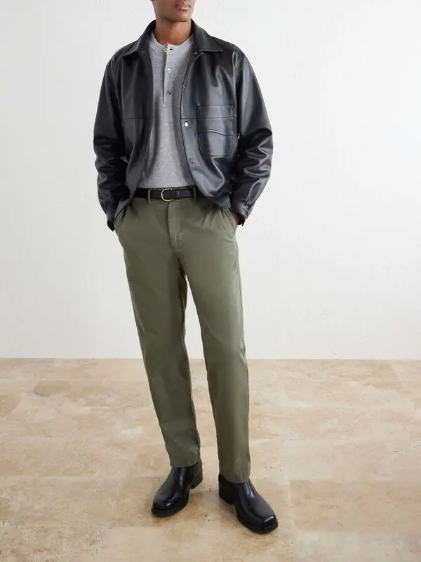Hartford Wool And Cashmere-blend Waffle Henley Sweater