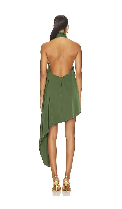 MORE TO COME Katheryn Asymmetrical Mini Dress