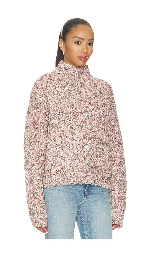 Ulla Johnson Albie Knit Pullover In Pink