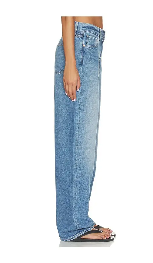 Paige Emilie Tapered Leg Jeans In Blue