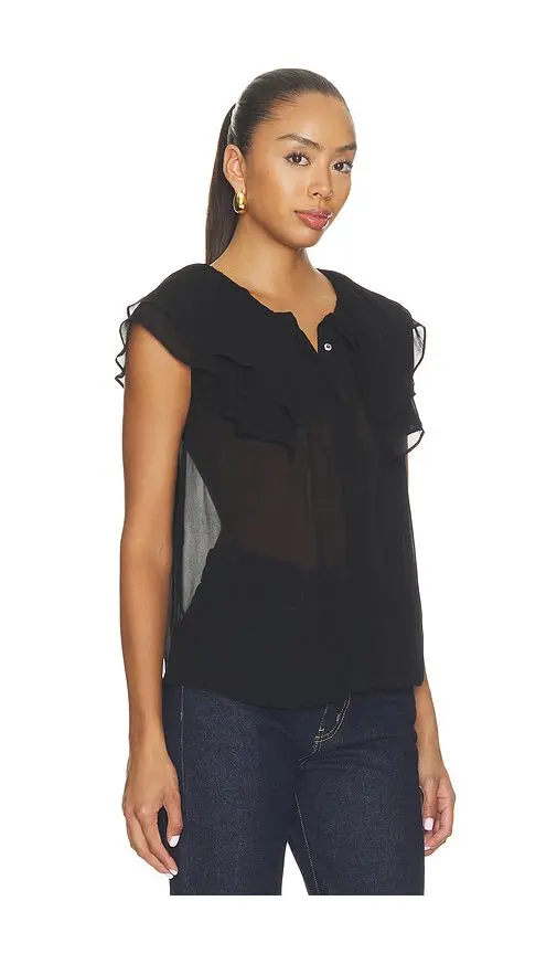 Paige Lucia Blouse - Black