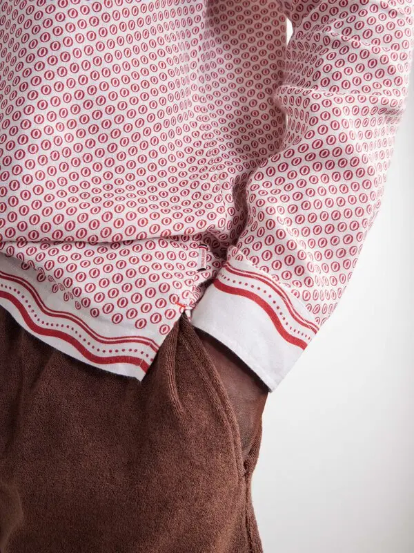 Orlebar Brown Ridley Printed Linen Shirt