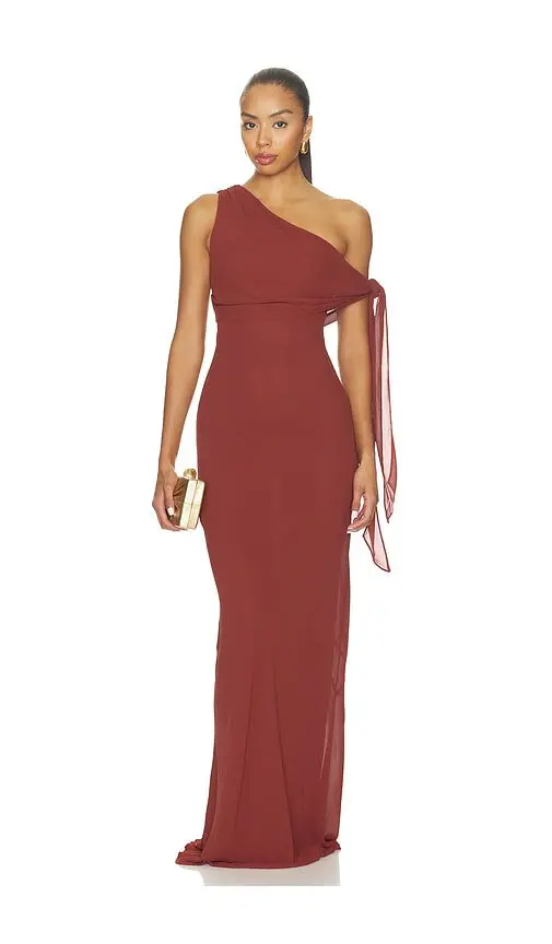 Nbd Saachi Gown - Rust