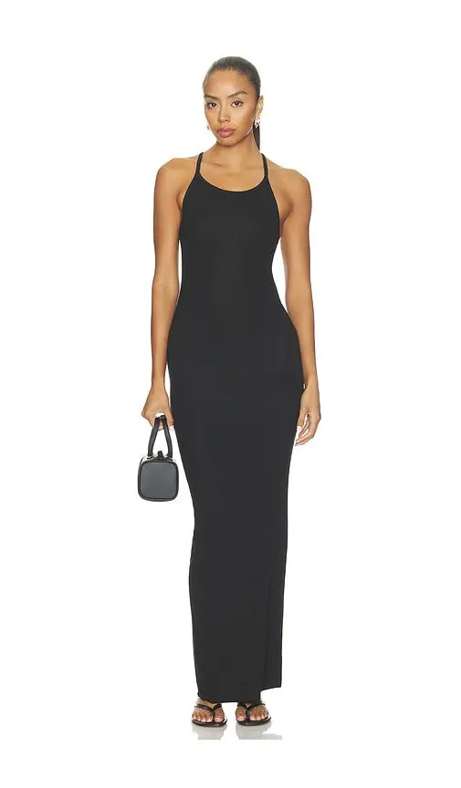 WAO Maxi Tank Dress - Black