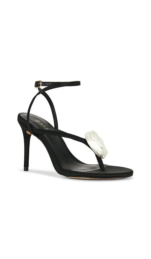 Raye Peony Sandal - Black