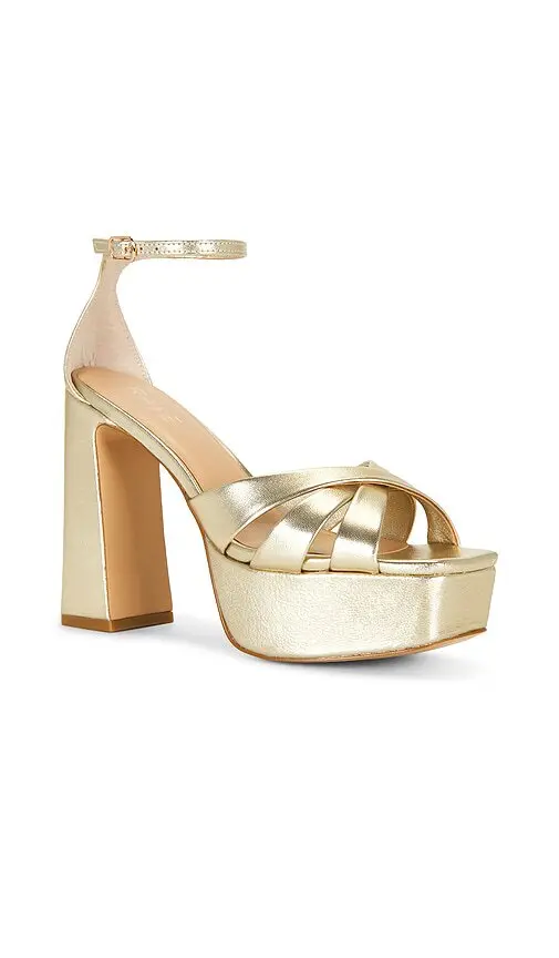 Raye Iris Platform In Metallic