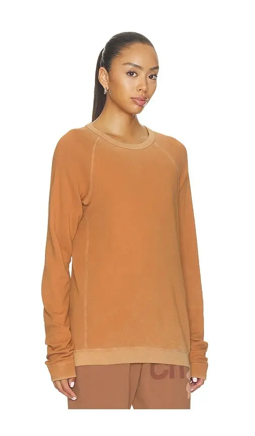 FREECITY Lucky Rabbits Sweatshirt In Rust