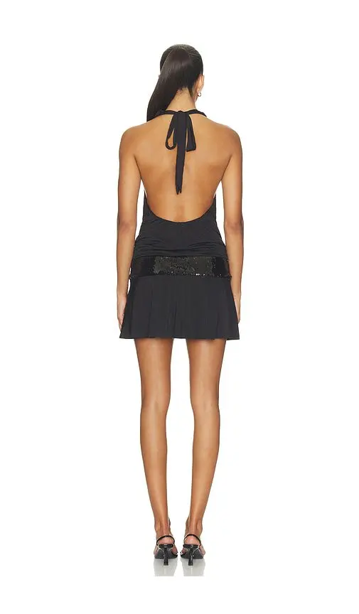 Superdown Penelopy Halter Mini Dress