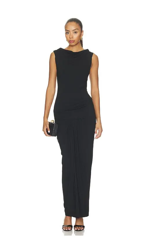 ENTIRE STUDIOS Drape Maxi Dress