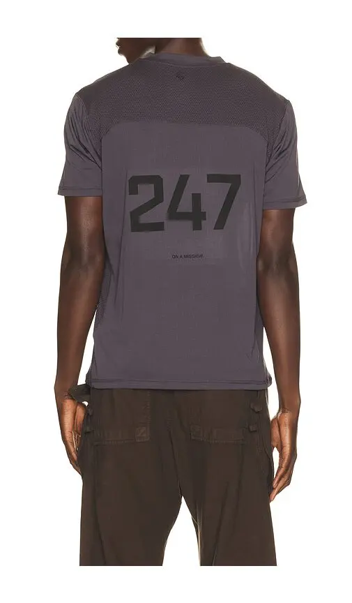 247 BY REPRESENT Numbers Tee In Grey - Graphene