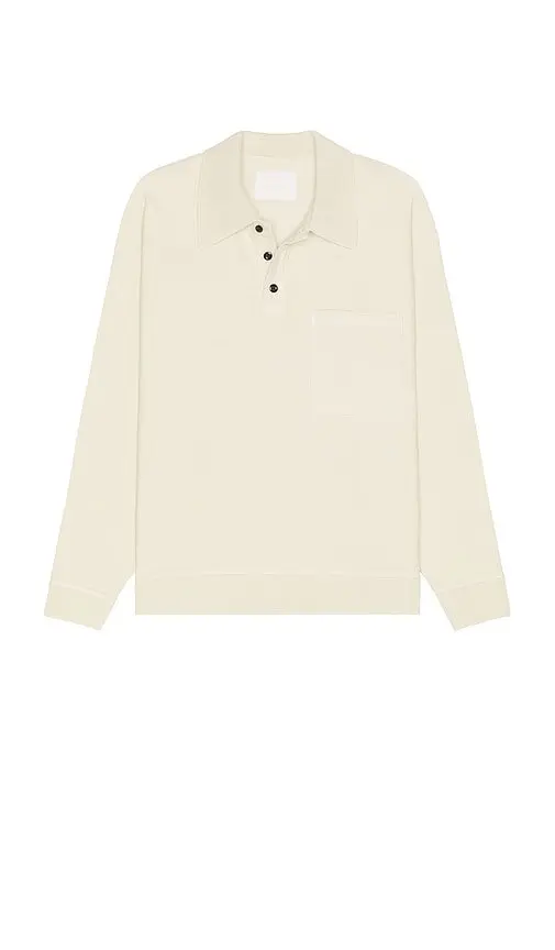Citizens Of Humanity Rugby Polo In Cream