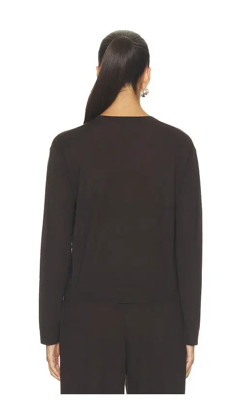 LESET James V Neck Top