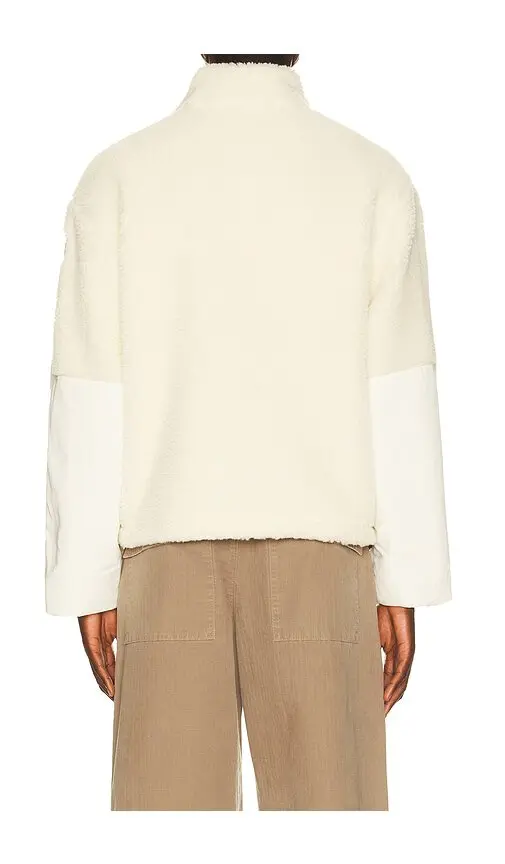 Canada Goose Harrier Fleece Jacket In White