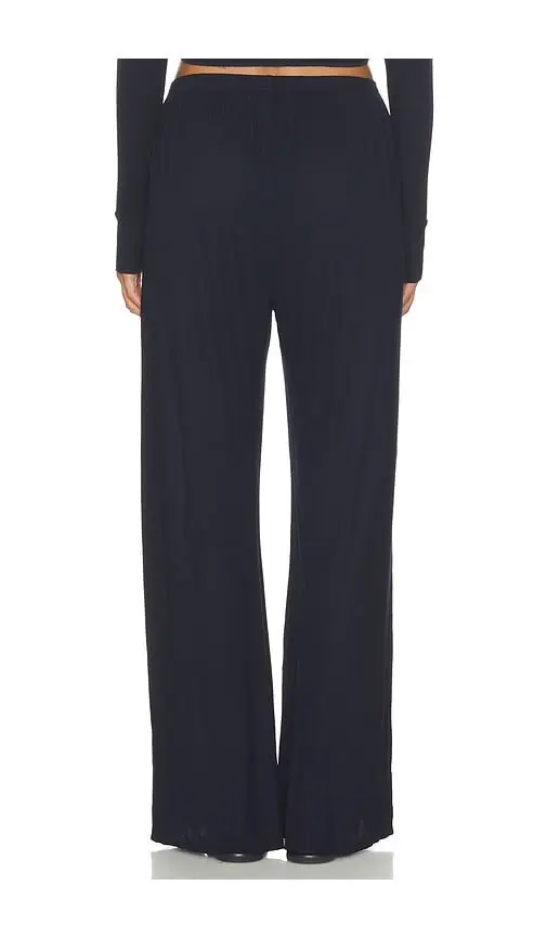 Michael Lauren Laguna Wide Leg Pant With Snaps