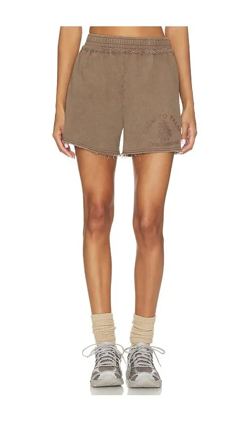 SWK Kendal Short In Brown - Mocha