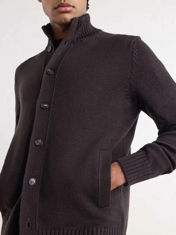 SLOWEAR Virgin Wool Cardigan