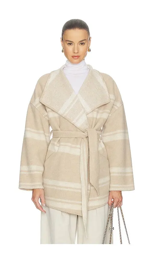 Isabel Marant Étoile Brea Coat In Beige