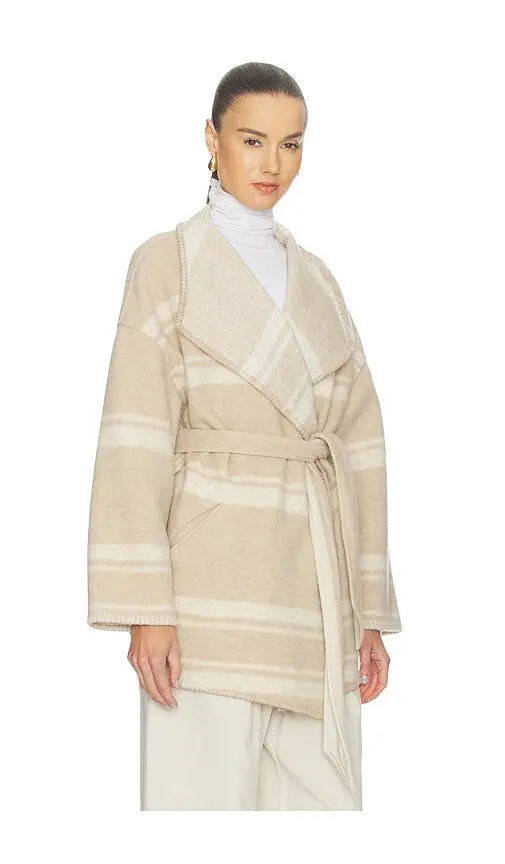 Isabel Marant Étoile Brea Coat In Beige