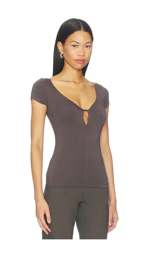 GEEL Connor Top In Chocolate