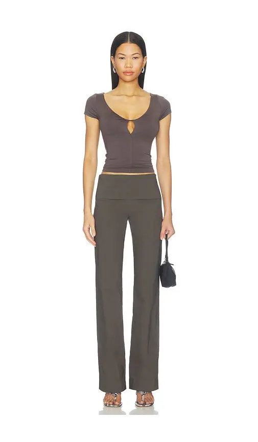 GEEL Connor Top In Chocolate