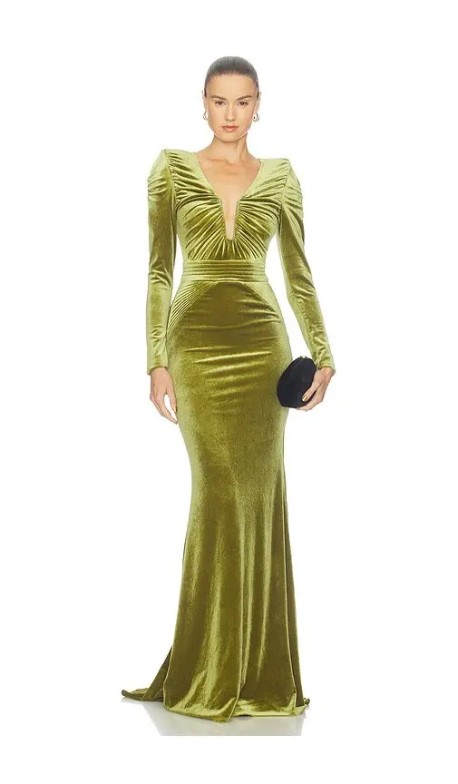 ZHIVAGO The Bloom Velvet Gown