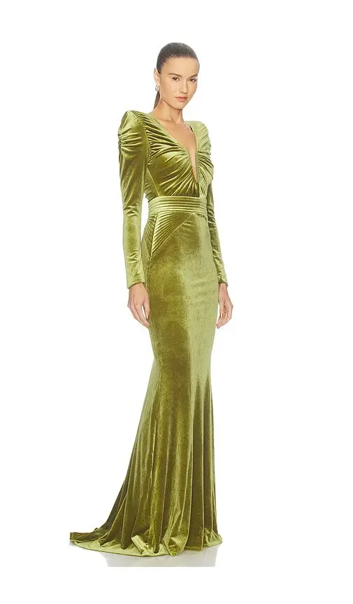 ZHIVAGO The Bloom Velvet Gown