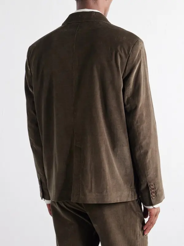 A KIND OF GUISE Deconstructed Atelier Cotton-corduroy Blazer