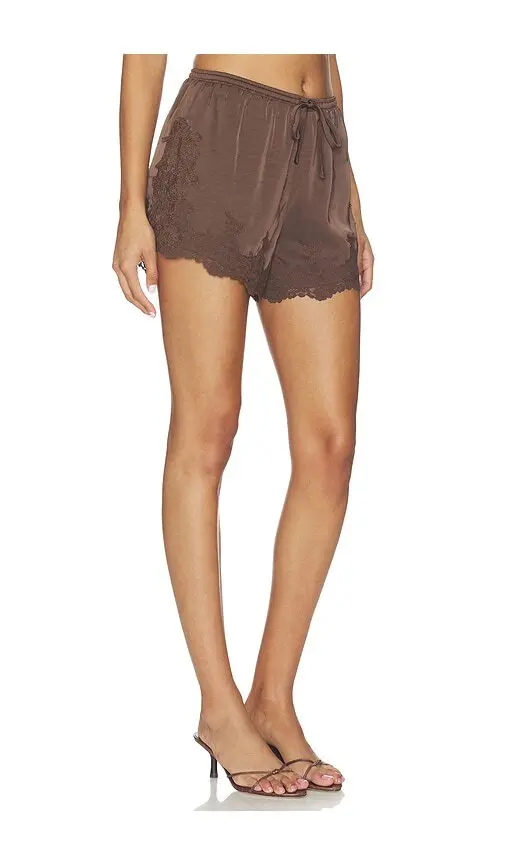 Heartloom Summer Short In Chocolate