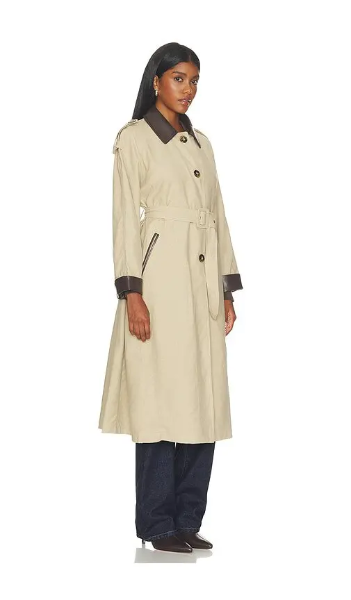 Heartloom Rhiannon Trench In Tan