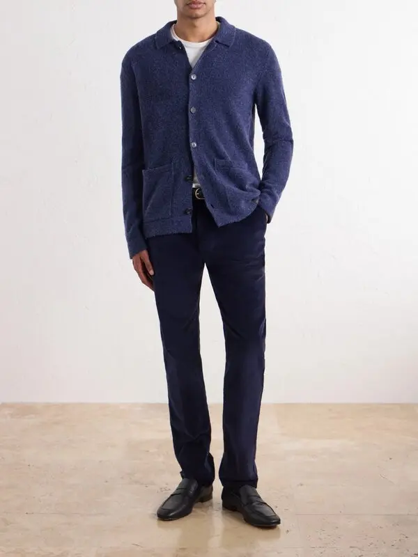 SLOWEAR Bouclé Wool-blend Cardigan