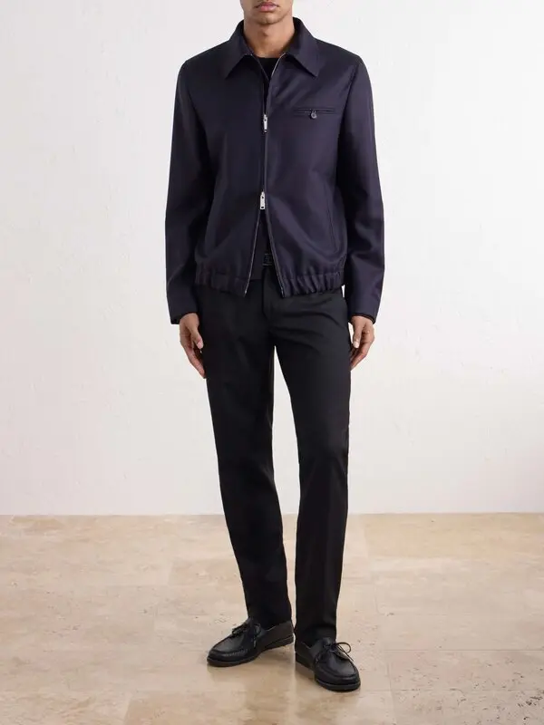 SLOWEAR Il Primo Wool-canvas Jacket