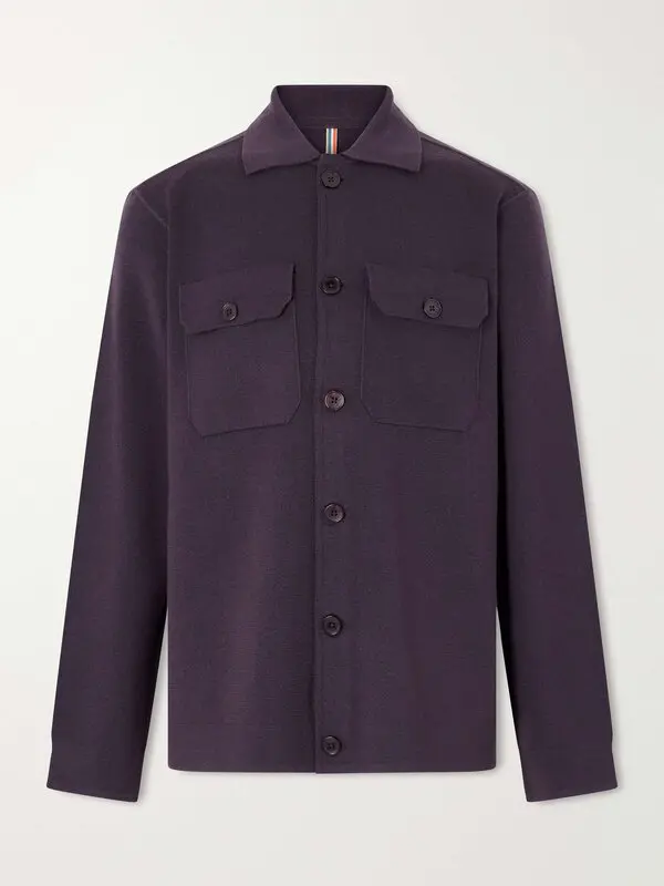 Orlebar Brown Brigg Merino Wool Overshirt
