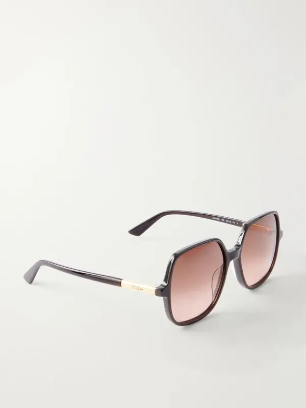 Chloé Eyewear Oversized Acetate Sunglasses