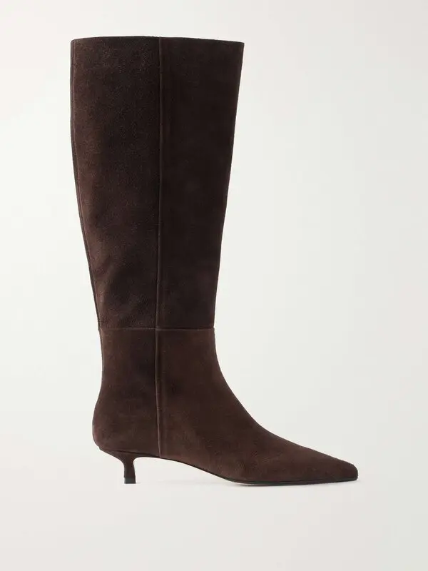 AeydĒ Sabrina 35 Suede Knee Boots