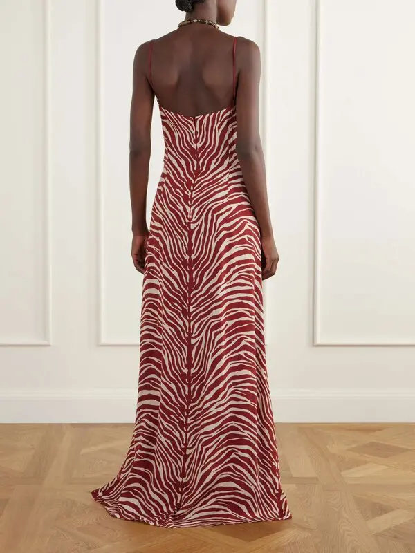 CALA DE LA CRUZ Pontevedra Jersey Maxi Dress