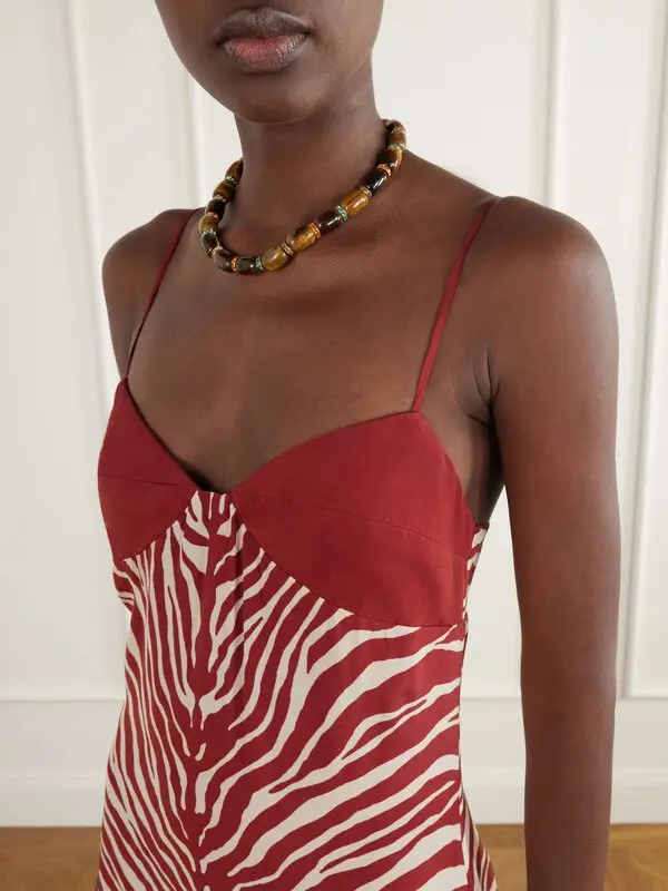 CALA DE LA CRUZ Pontevedra Jersey Maxi Dress