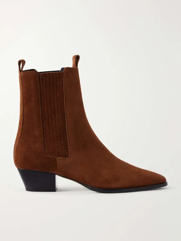 AeydĒ Agata 40 Suede Ankle Boots