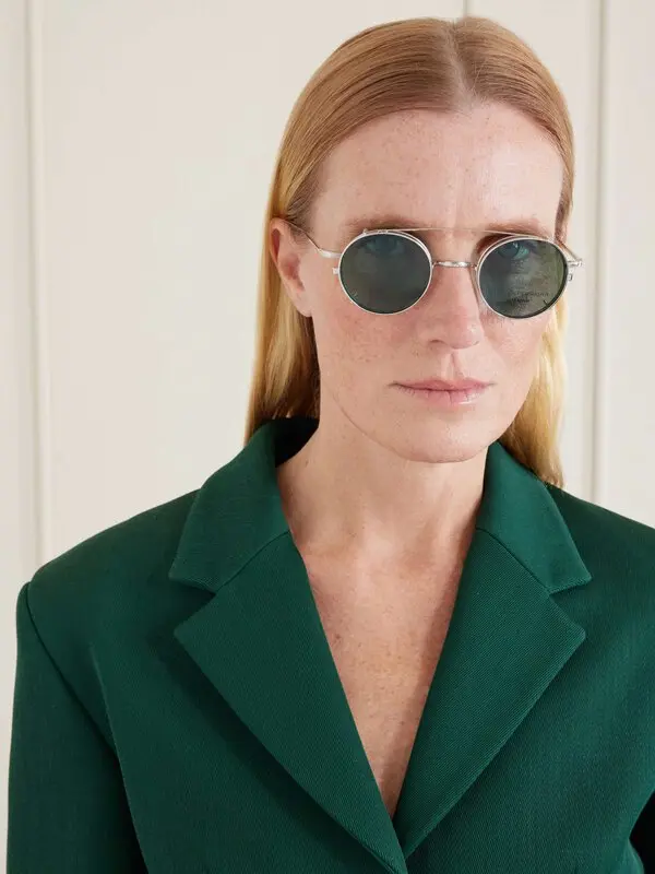 Barton Perreira Imagine Round-frame Sunglasses