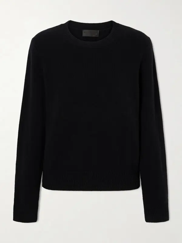 NILI LOTAN Sona Cashmere Sweater - Black
