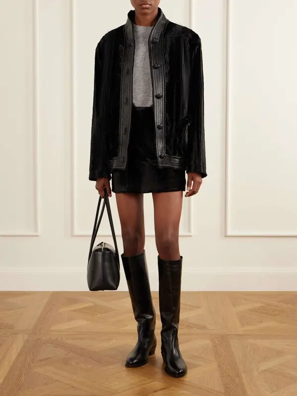 BLAZÉ MILANO Coci Plush Mini Skirt