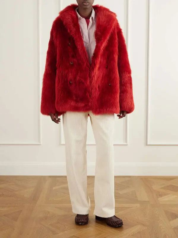 SANDERLAK Shearling Coat